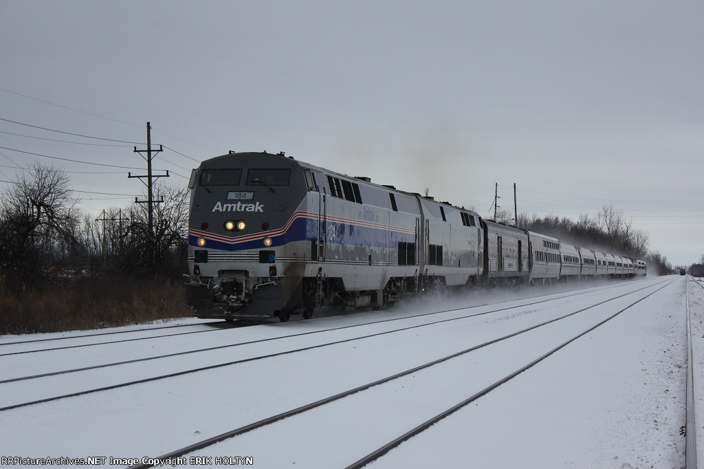 AMTRAK HERITAGE PHASE IV UNIT #184